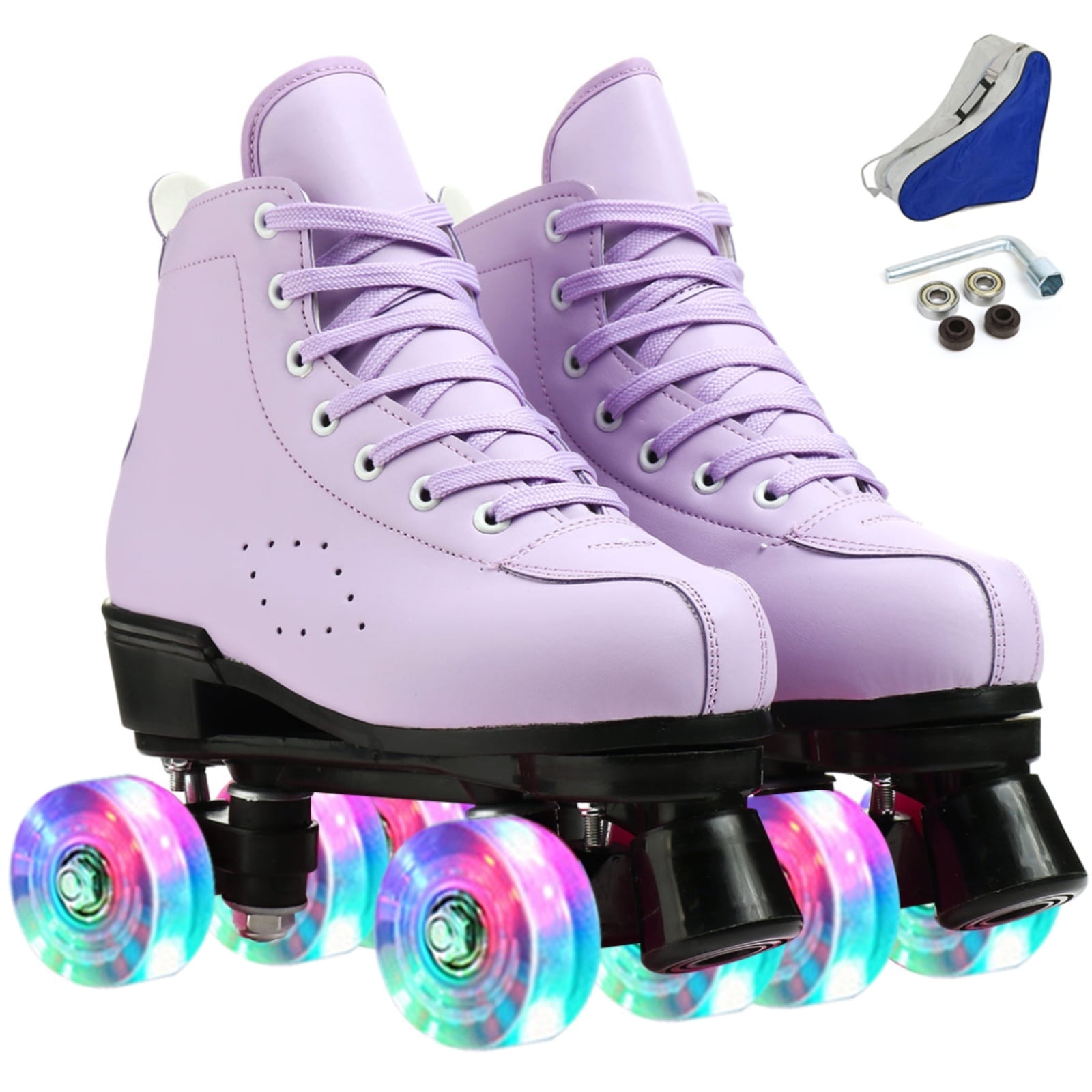 JOJOLAM Roller Skates, Light-Up Wheels, Sturdy Build, Comfortable Fit ...