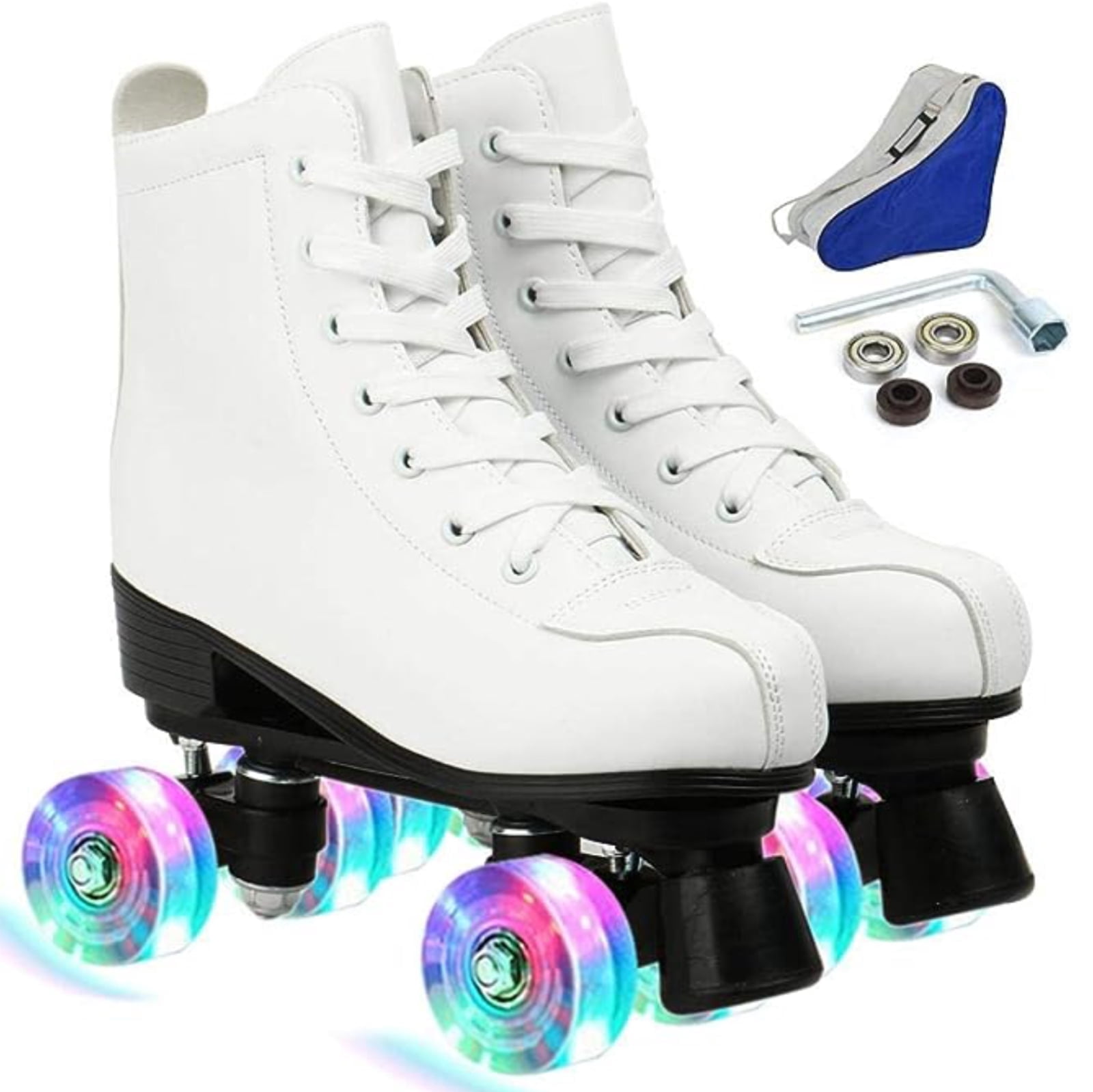 JOJOLAM Roller Skate, Teen Kid Classic High Top Roller Skates with ...
