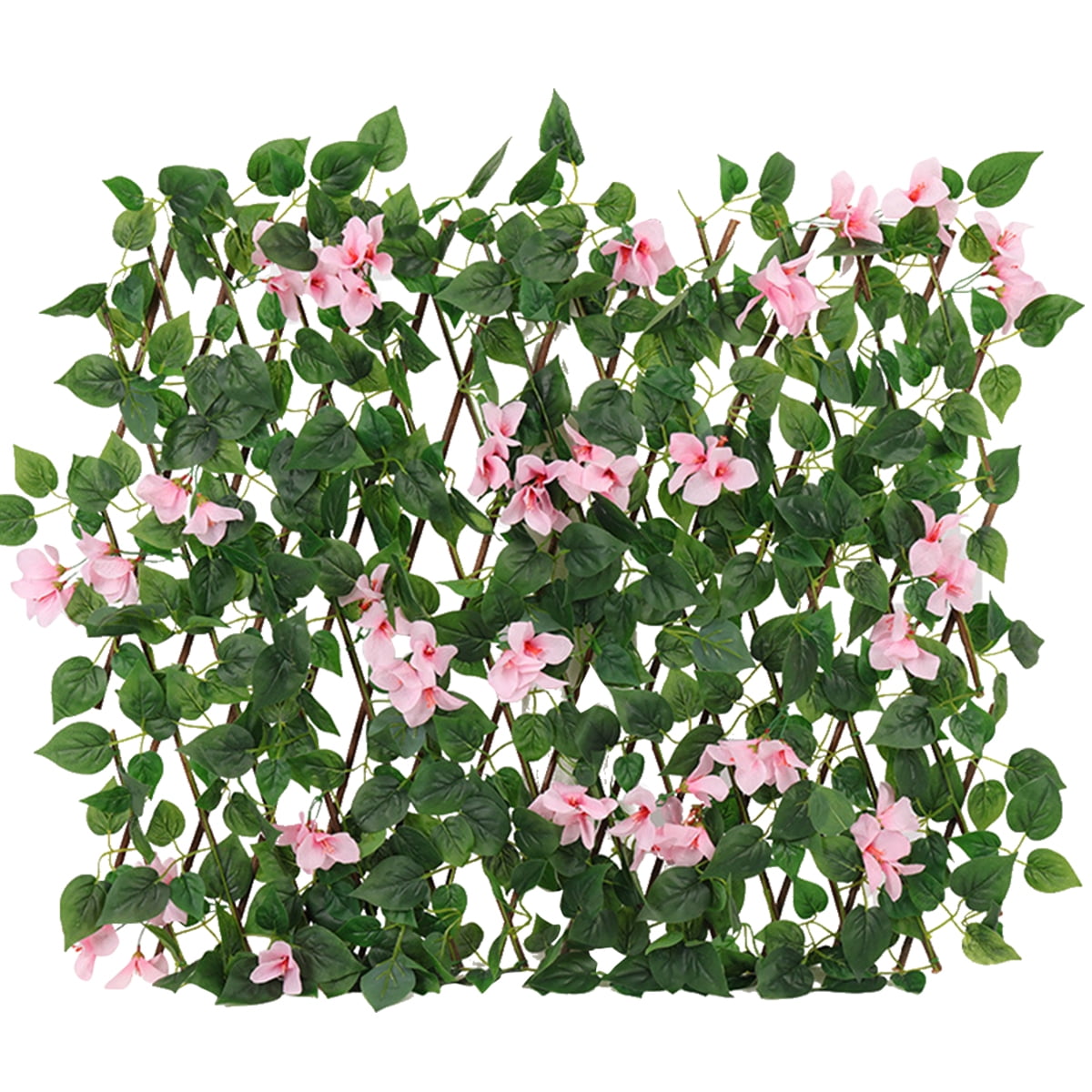 JOKAPY Expandable Artificial Leaf Fence, Greenery Covering, Fake Leaf ...