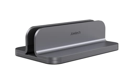 JOKItech Aluminum Laptop Vertical Stand Organizer, Sturdy Laptop ...