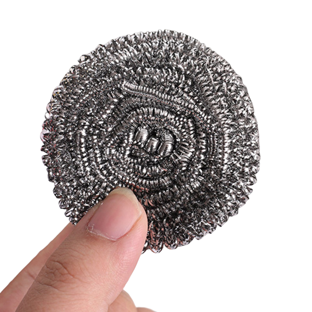 JOLIXIEYE 10pcs Steel Wool Pads Metal Scrubber Metal Scouring Pads with ...