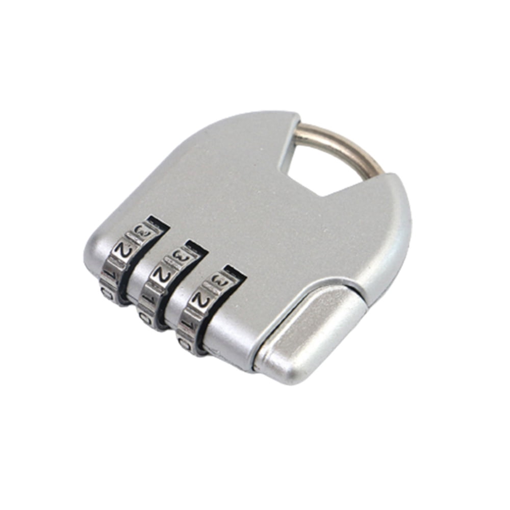 JOLIXIEYE 3 Digit Combination Padlock Portable Change the Password at ...
