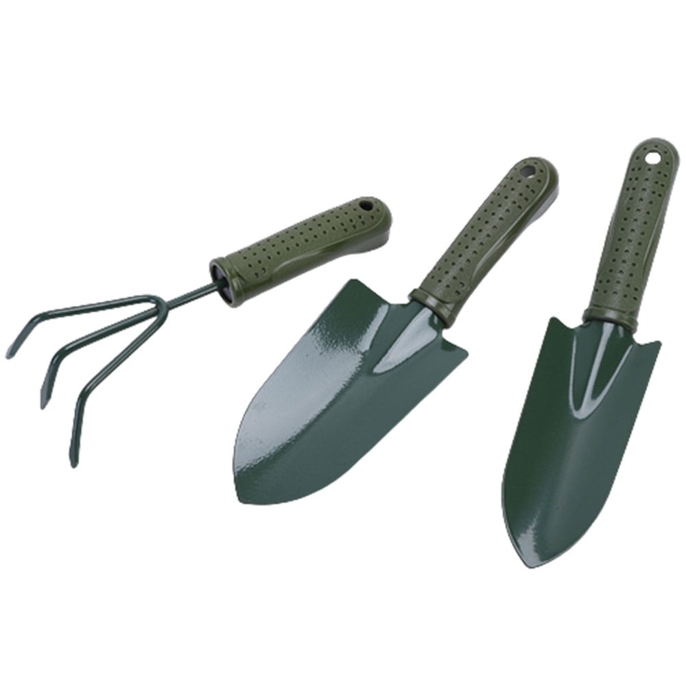 JOLIXIEYE 3 Pcs Garden Trowel Rake Set Garden Loosening Digging Hand ...