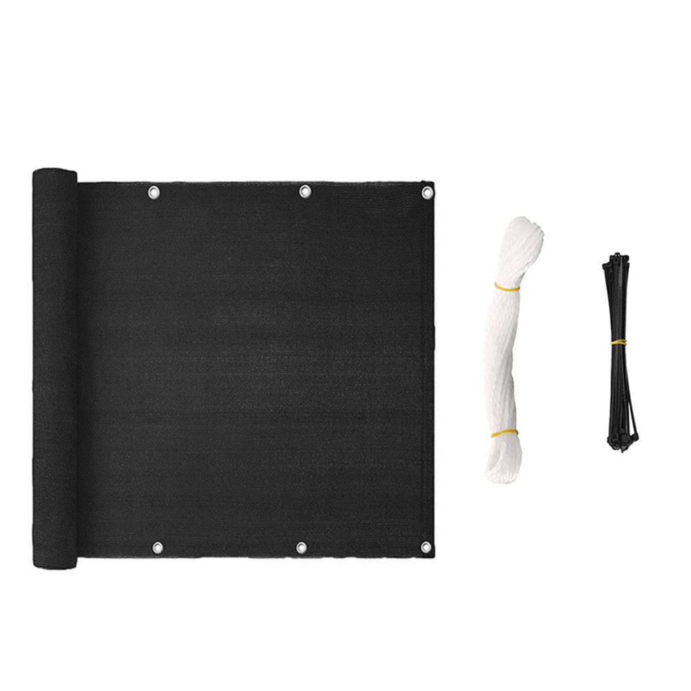 JOLIXIEYE Balcony Sun Shadow Cloth Sun Blocking Balcony Sunscreen Net ...