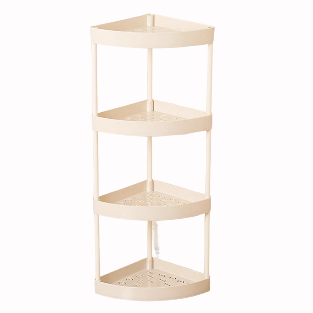 JOLIXIEYE Bathroom Toiletry Shelf Storage Light Duty Plastic Storage ...