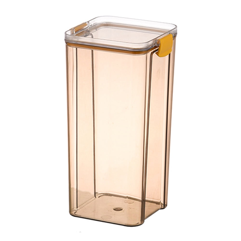 JOLIXIEYE Clear Storage Box Transparent,Wide Mouth Design For Kitchen ...