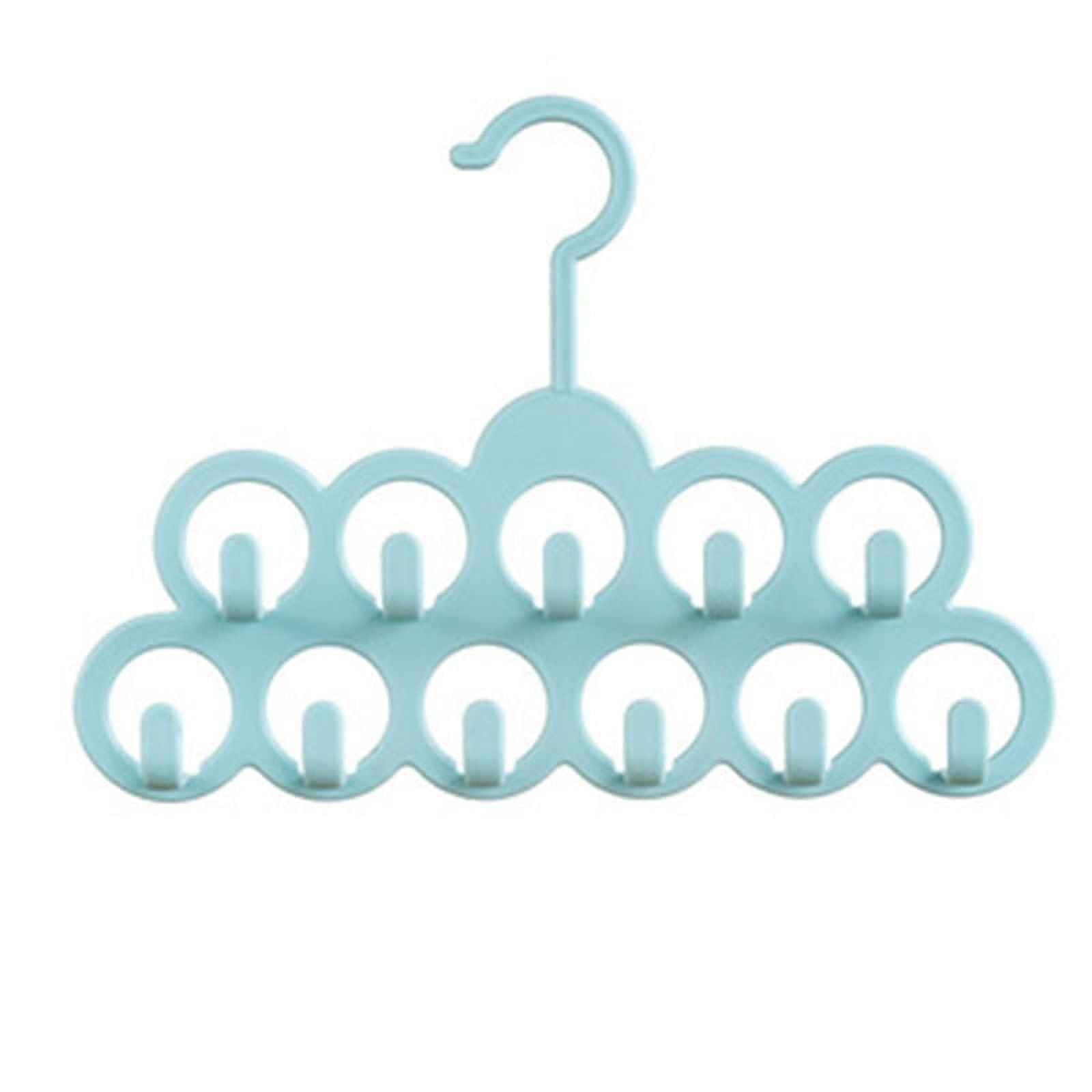 JOLIXIEYE Closet Organization Storage Holder Axis Metal Scarf Hanger ...