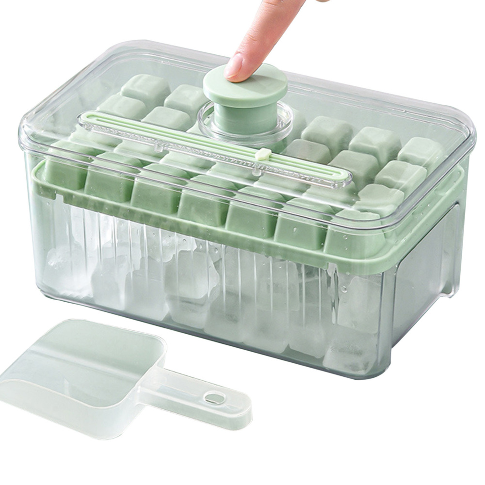 JOLIXIEYE Cold Drink Beverage Ice Cubes Mold Transparent and Visible ...