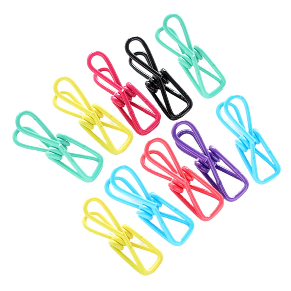 JOLIXIEYE Color Multipurpose Utility Clip Bulk Chip Bag Clip For Food ...