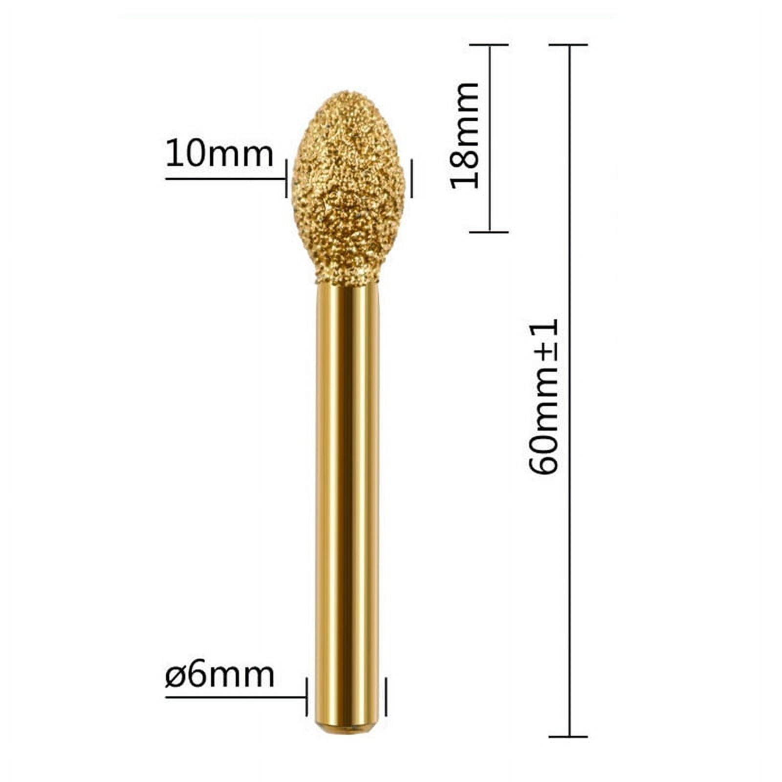 JOLIXIEYE Diamond Grinding Burr Drill Bit Coarse Rotary Bits Rotary ...