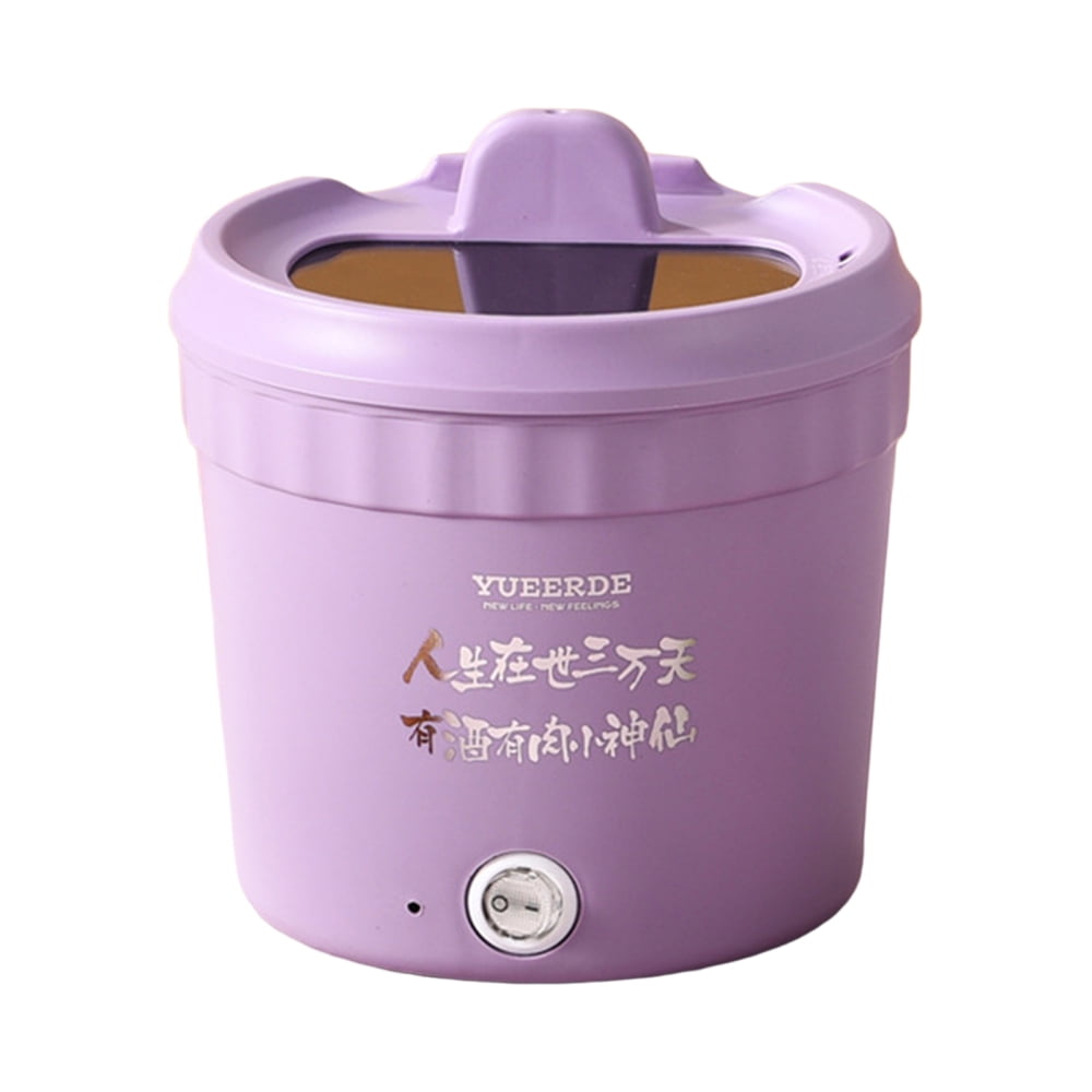 JOLIXIEYE Electric Hot Pot Non-Stick Pan Rapid Noodles Cooker Mini Pot ...