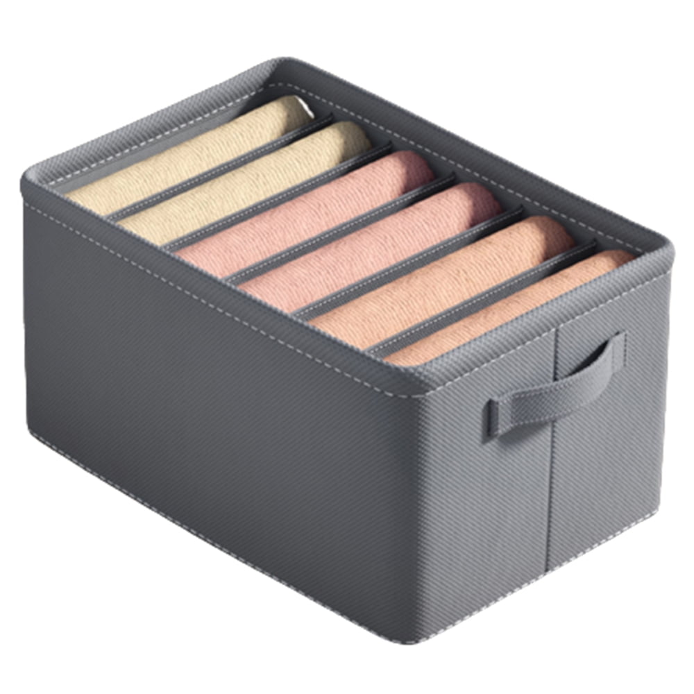 JOLIXIEYE Foldable Clothes Organize Box Space Saving Organizer Baskets ...