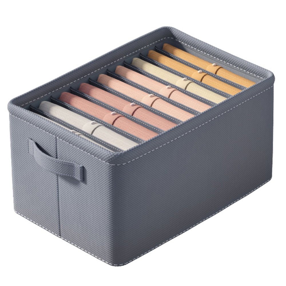 JOLIXIEYE Foldable Clothes Organize Box Space Saving Organizer Baskets ...