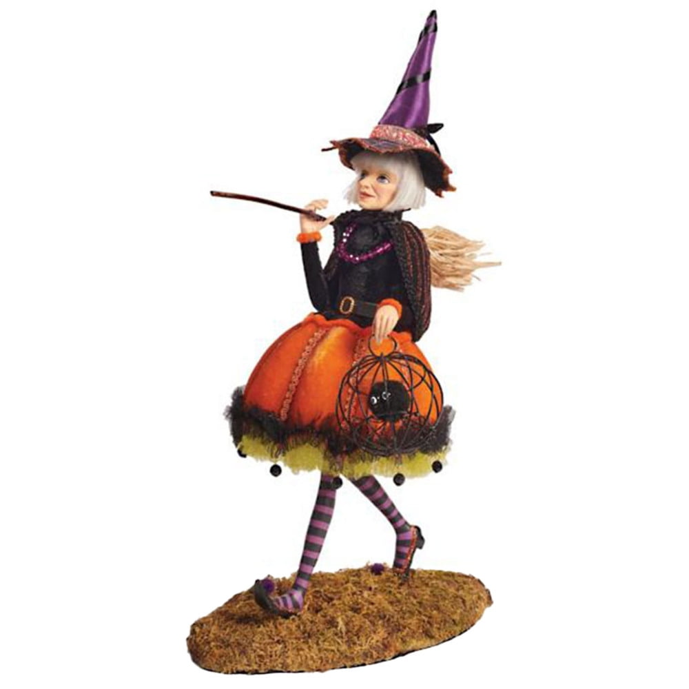 JOLIXIEYE Halloween Bewitching Figure Sculpture Bewitching Witch ...
