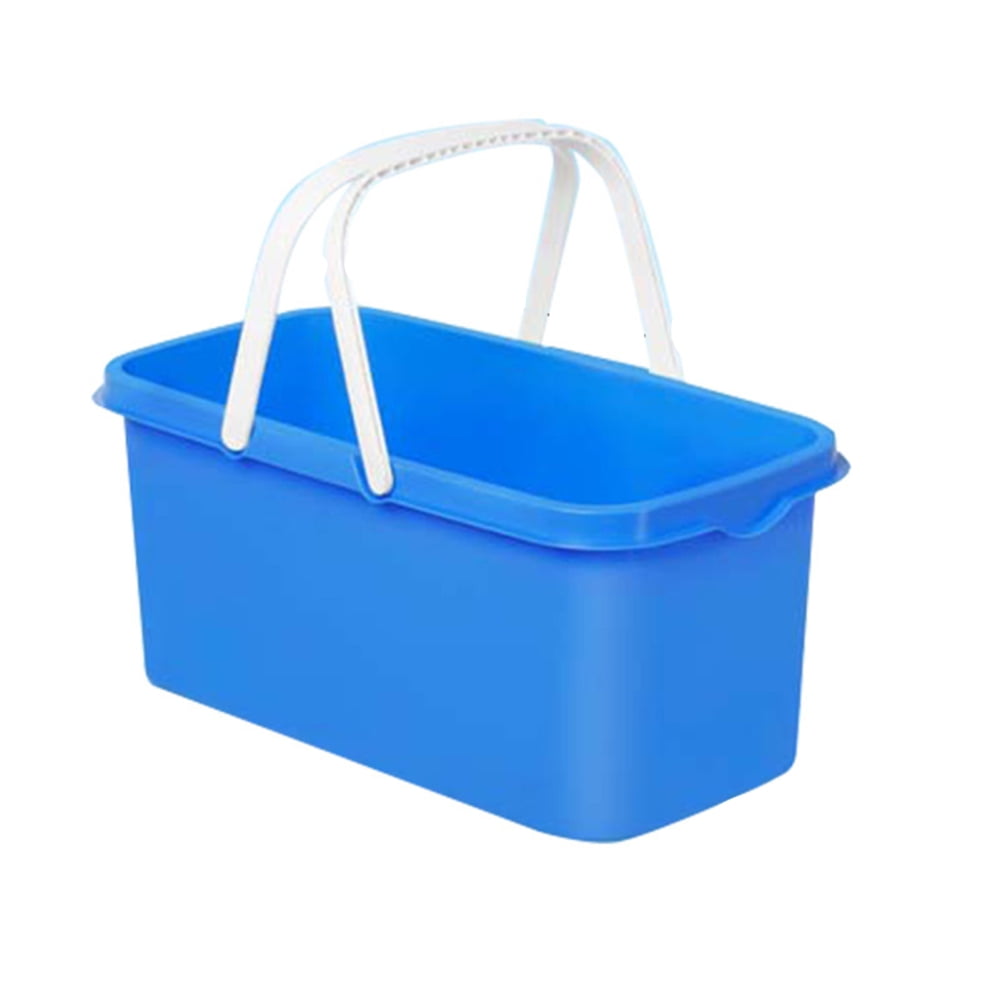JOLIXIEYE Household Flat Mop Cleaning Bucket Plastic Rectangular Handy ...
