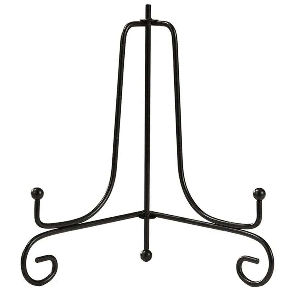 JOLIXIEYE Iron Display Stand Plate Stands Freestanding Chinese Tea ...