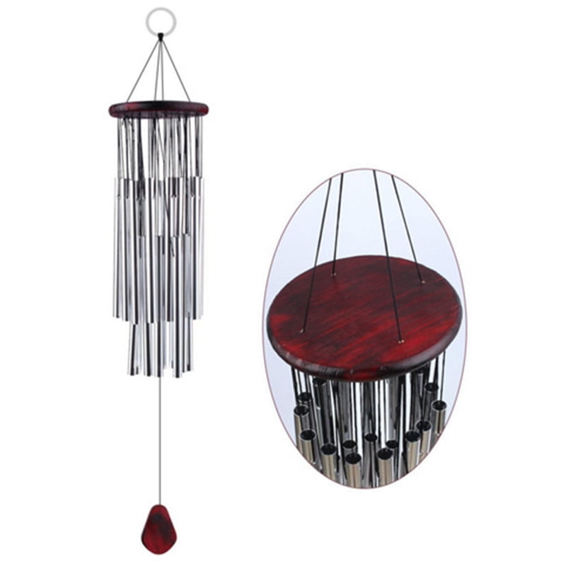 JOLIXIEYE Large Metal Wind Chimes Lucky Windchimes with Metal Tubes ...