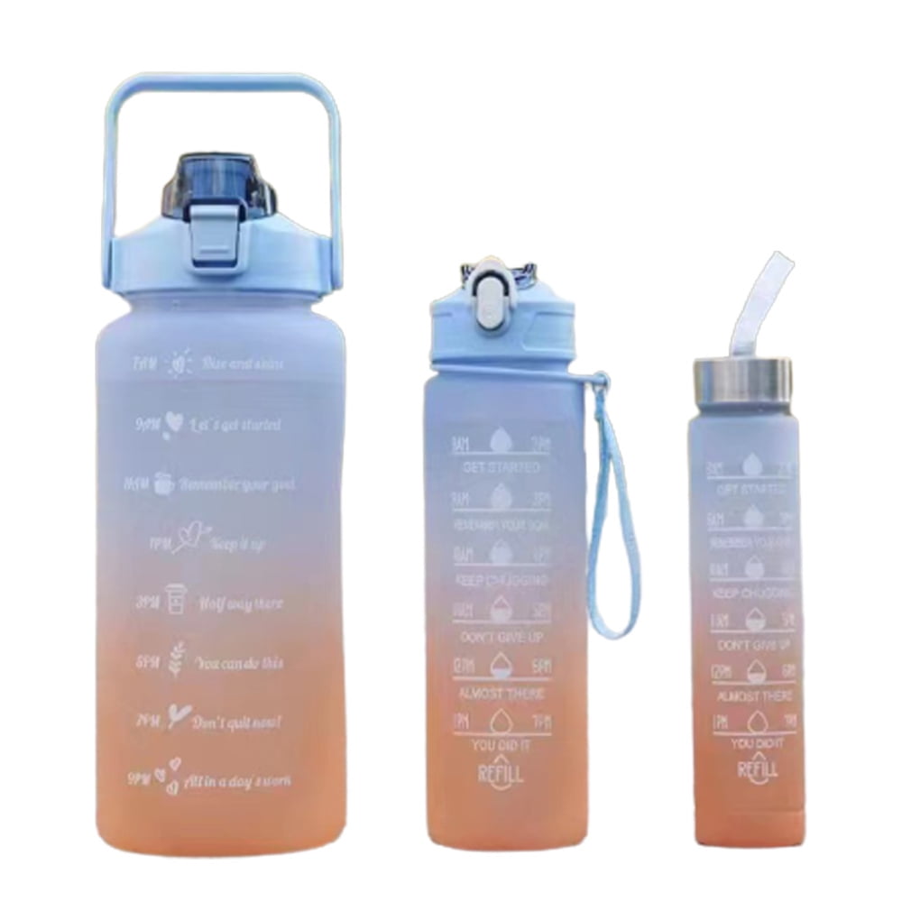 JOLIXIEYE Motivational Water Bottles Large Capacity with Time Marker ...