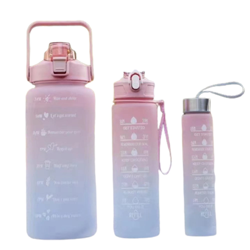 JOLIXIEYE Motivational Water Bottles Large Capacity with Time Marker ...