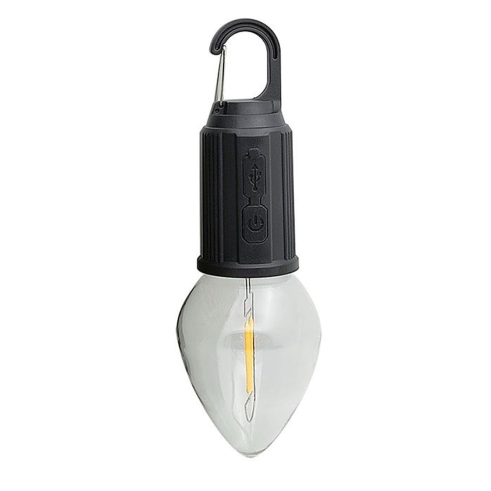 JOLIXIEYE Outdoor Camping Hanging Bulb Light Easy To Carry Around Hook ...