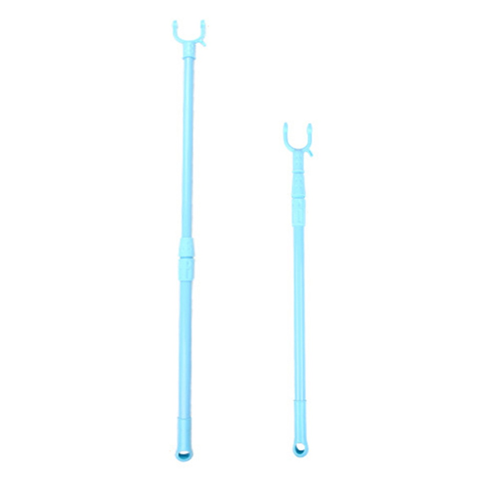 JOLIXIEYE Plastic Clothes Drying Rod Strong Load Bearing Easy to Use ...