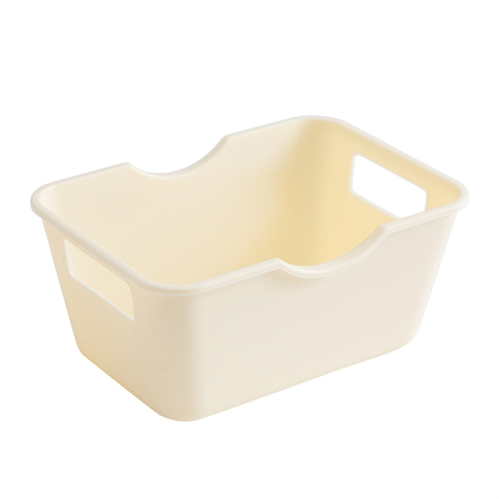 JOLIXIEYE Plastic Desktop Storage Baskets Portable & Lightweight Box ...