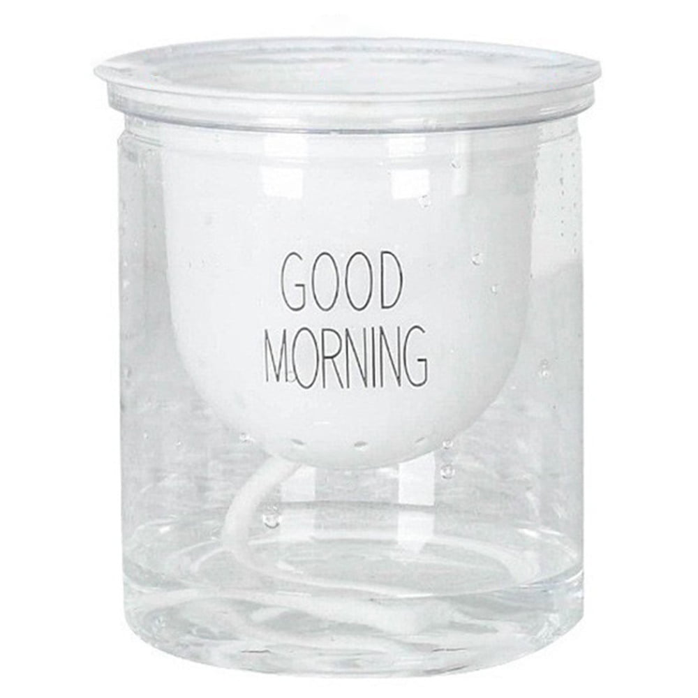 JOLIXIEYE Plastic Self Watering Flower Pots Modern Home Self Watering ...