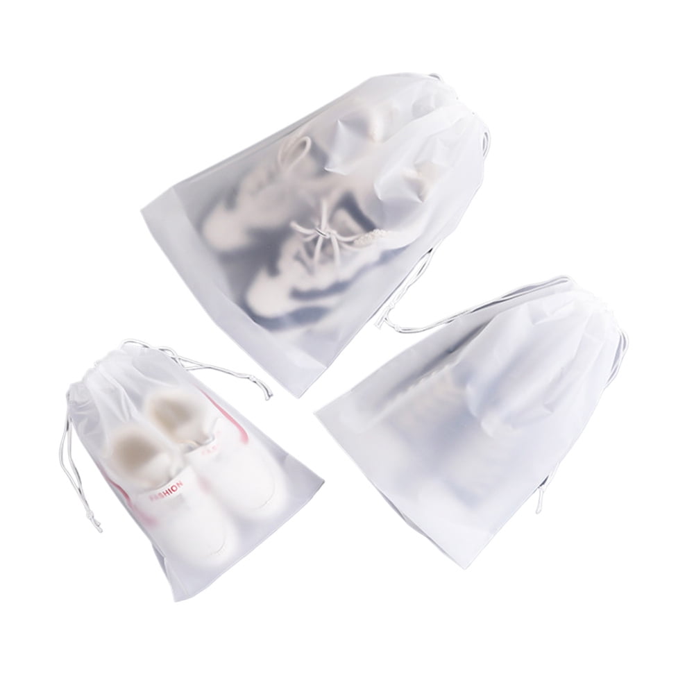 JOLIXIEYE Shoe Bags for Travel Translucent Design Waterproof Large Shoes Pouch Organizers for ...