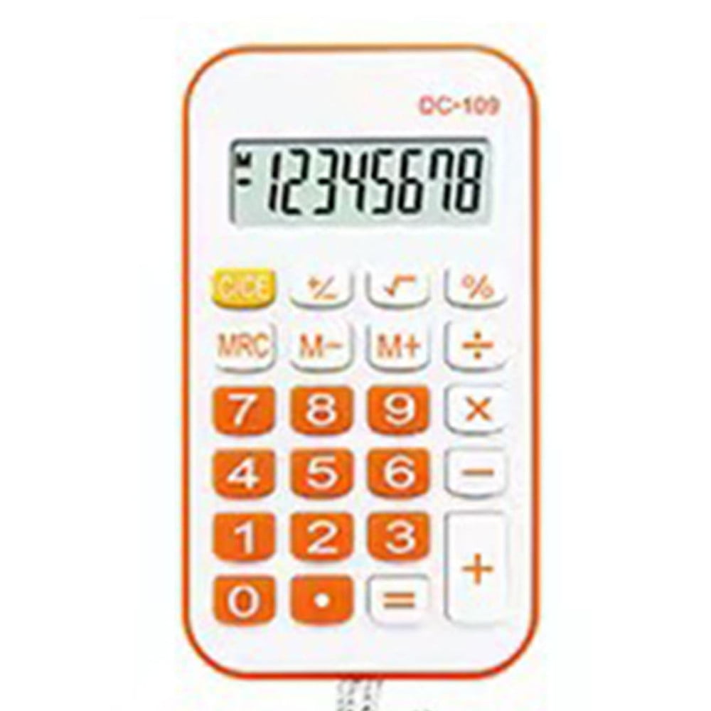 JOLIXIEYE Simple Design Basic Calculator Colorful Portable Electronic ...
