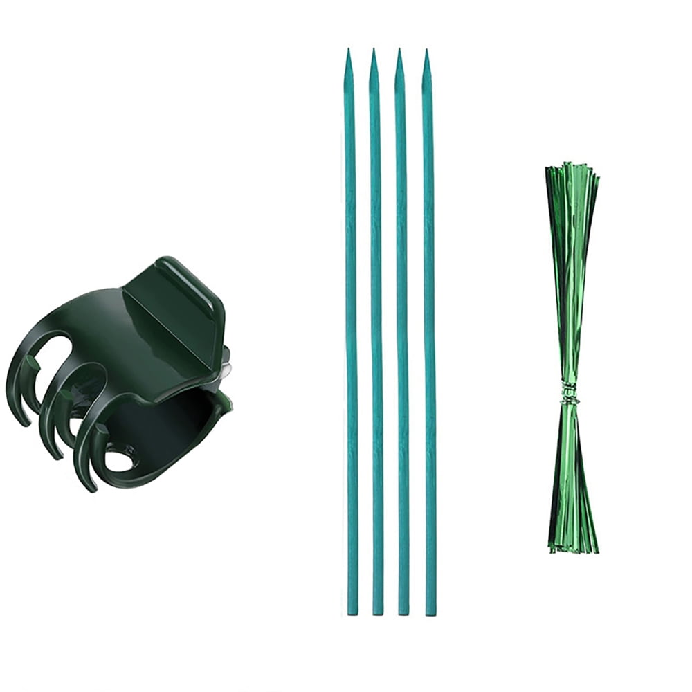 JOLIXIEYE Supporting Stalks Grow Upright Plant Stake Colorfast and ...