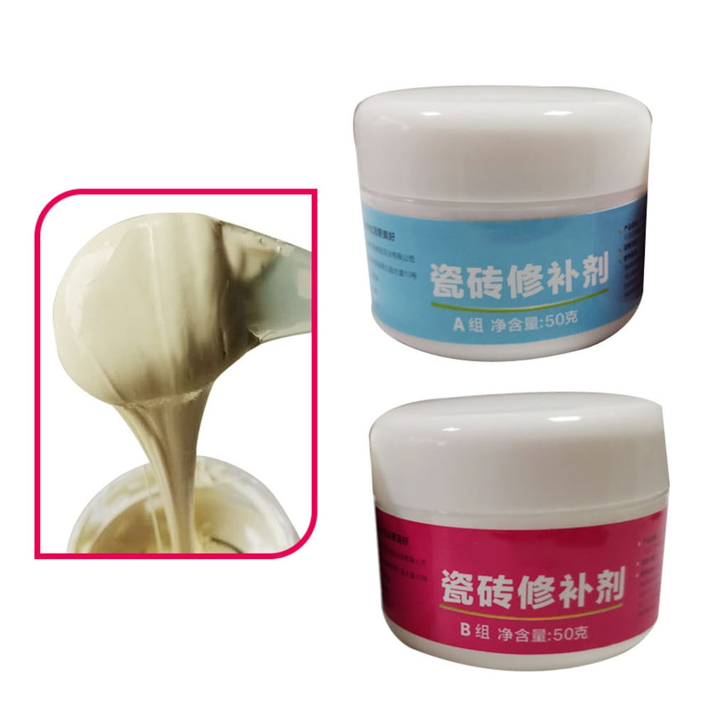 JOLIXIEYE Tile Repair Agent Paste Set Floor Tile Repairing Wide ...