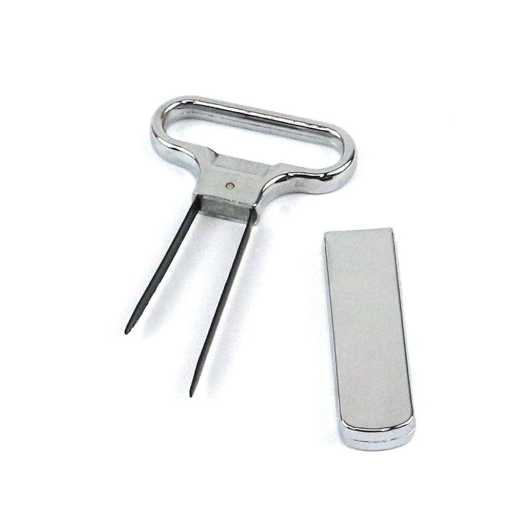 JOLIXIEYE Two-prong Cork Wine Bottle Opener Keep The Cork Intact ...