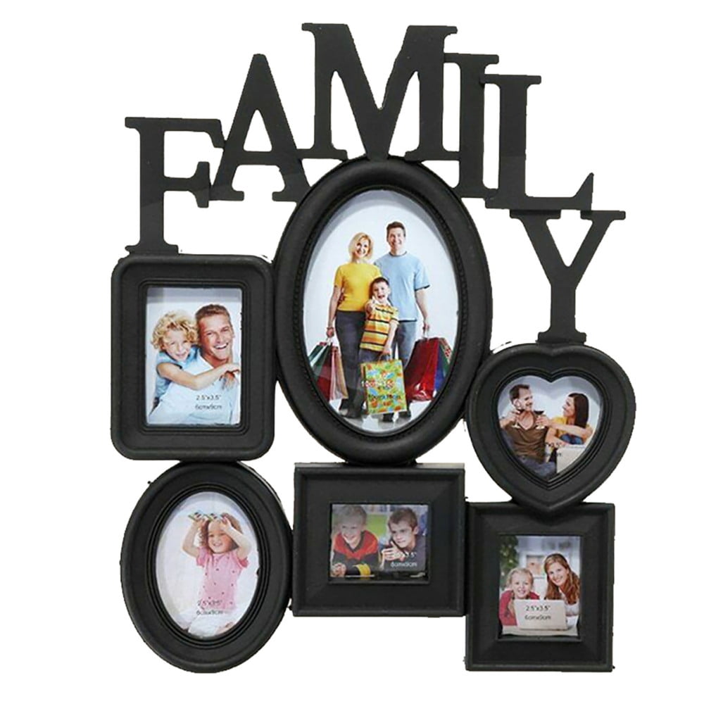 JOLIXIEYE Wall Hanging Family Phots Wall Mount Phot Home Room Ornament ...