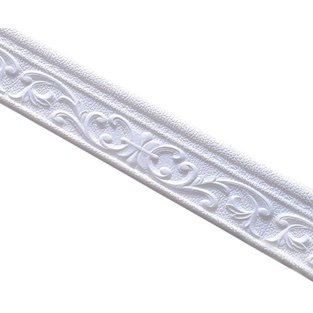 JOLIXIEYE Wall Trim Line Skirting Border Self Adhesive PE Wall Edging ...
