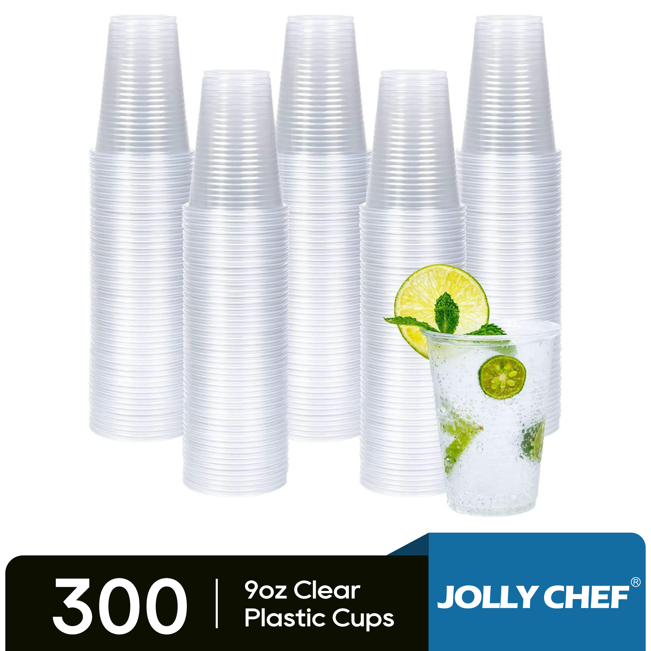 48 Pack Disposable Plastic Bottles-12 oz Containers | for Water ...