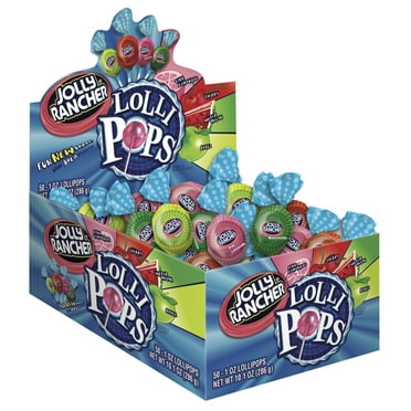 Juicy Drop Pop Variety Pack, Assorted Flavors Sweet Lollipops with Sour ...