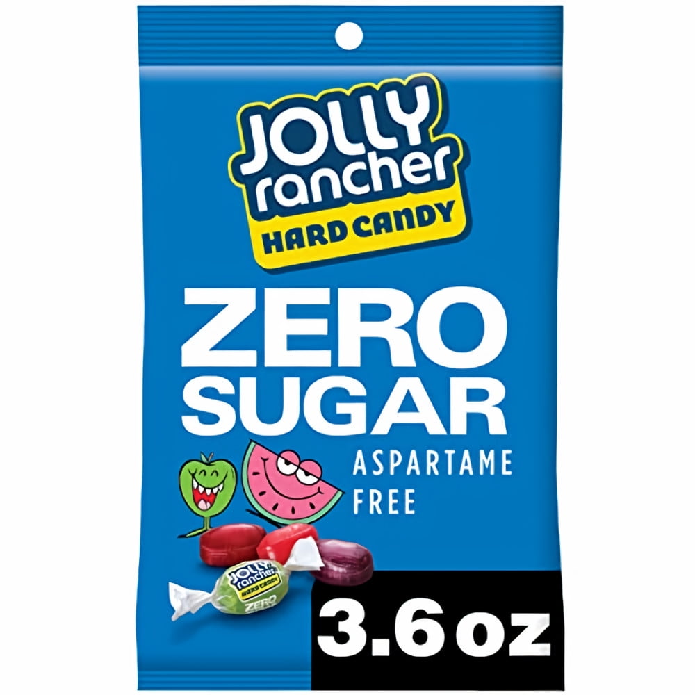 JOLLY RANCHER Sugar Free Hard Candy in Assorted Fruit Flavors 3.6oz ...