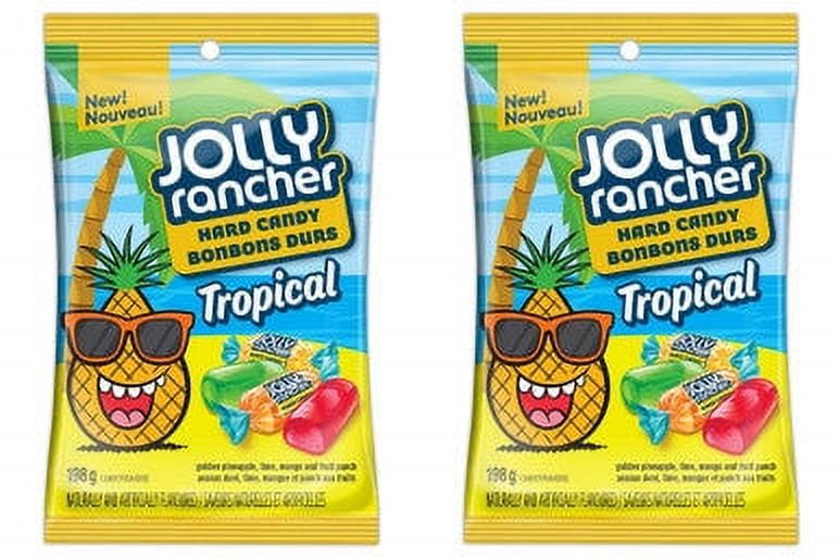 JOLLY RANCHER Tropical Hard Candy, 198g/7 oz., (2 Pack) {Imported from ...