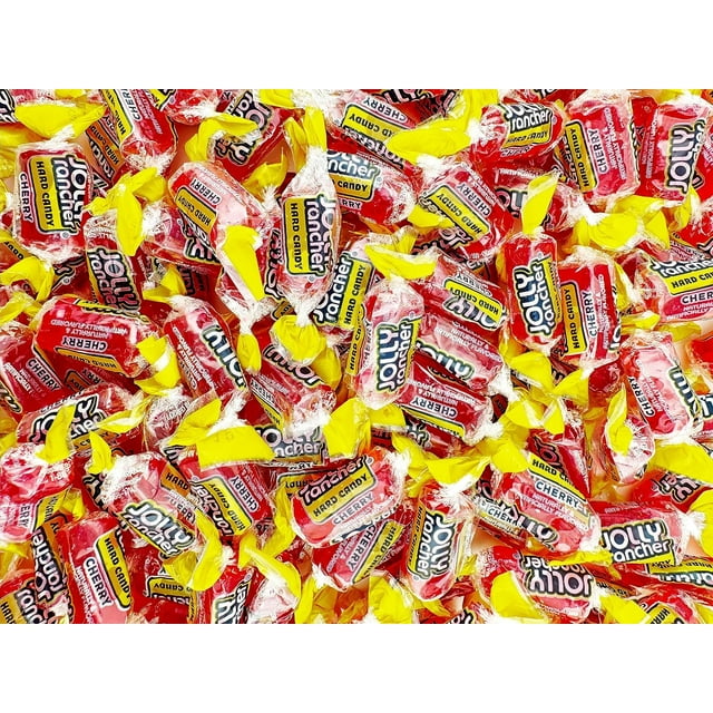 JOLLY RANCHERS Hard Candy 1 lb – Bulk Bag, Cherry, Fruit Flavored ...