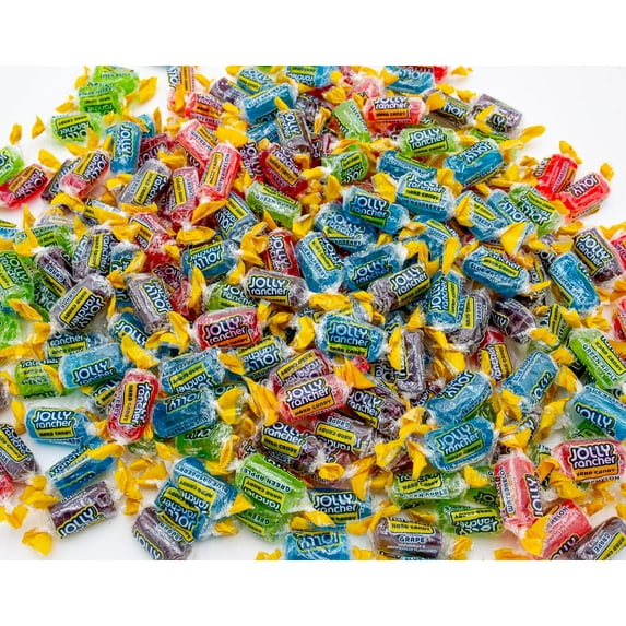 JOLLY RANCHERS Hard Candy 2 lb – Bulk Bag, Assorted Fruit Flavors ...