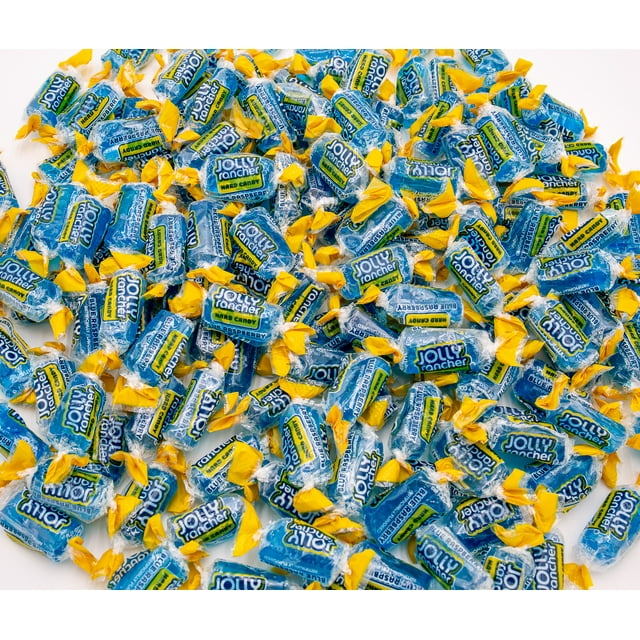 JOLLY RANCHERS Hard Candy 2 lb – Bulk Bag, Blue Raspberry, Fruit ...