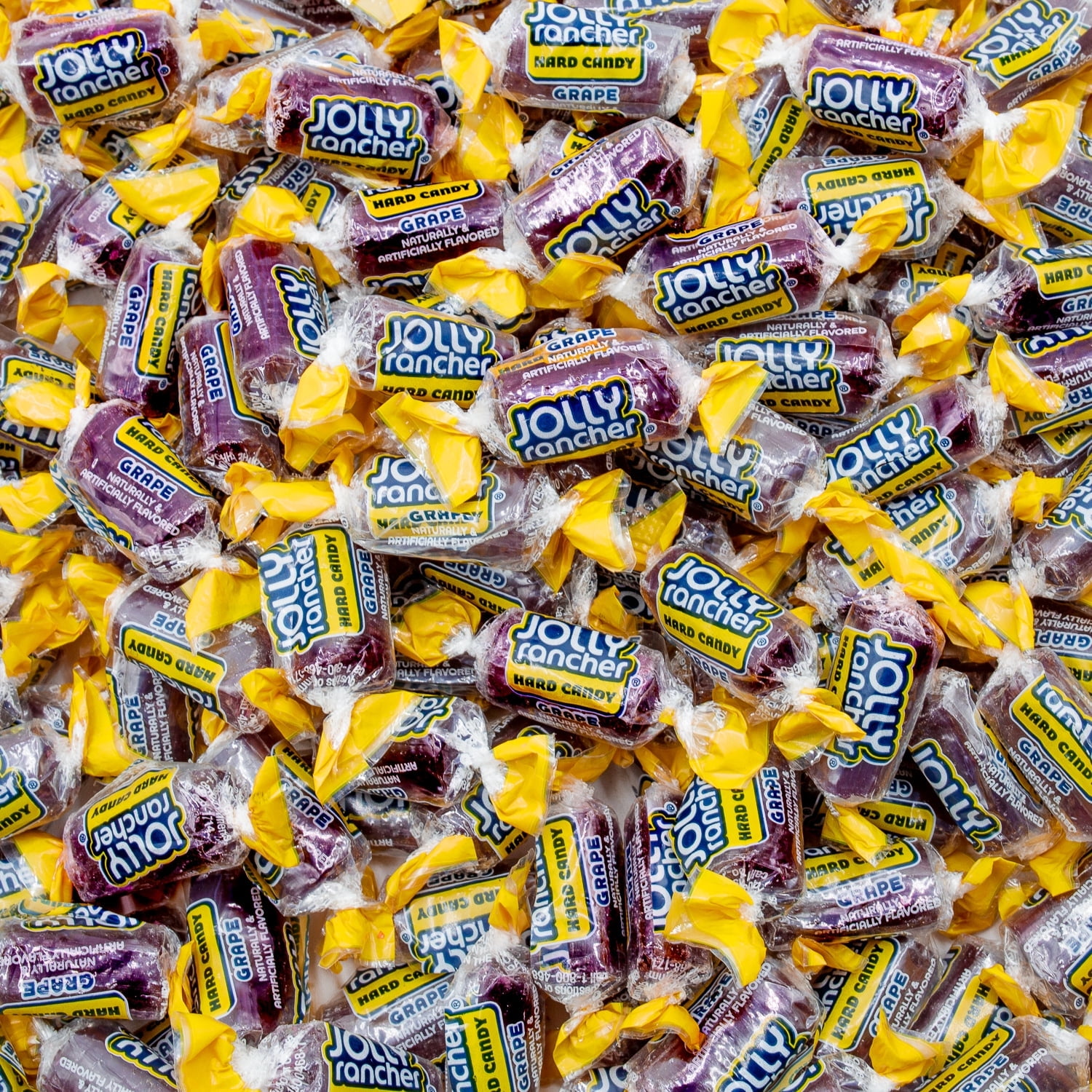 JOLLY RANCHERS Hard Candy 2 lb – Bulk Bag, Grape, Fruit Flavored ...