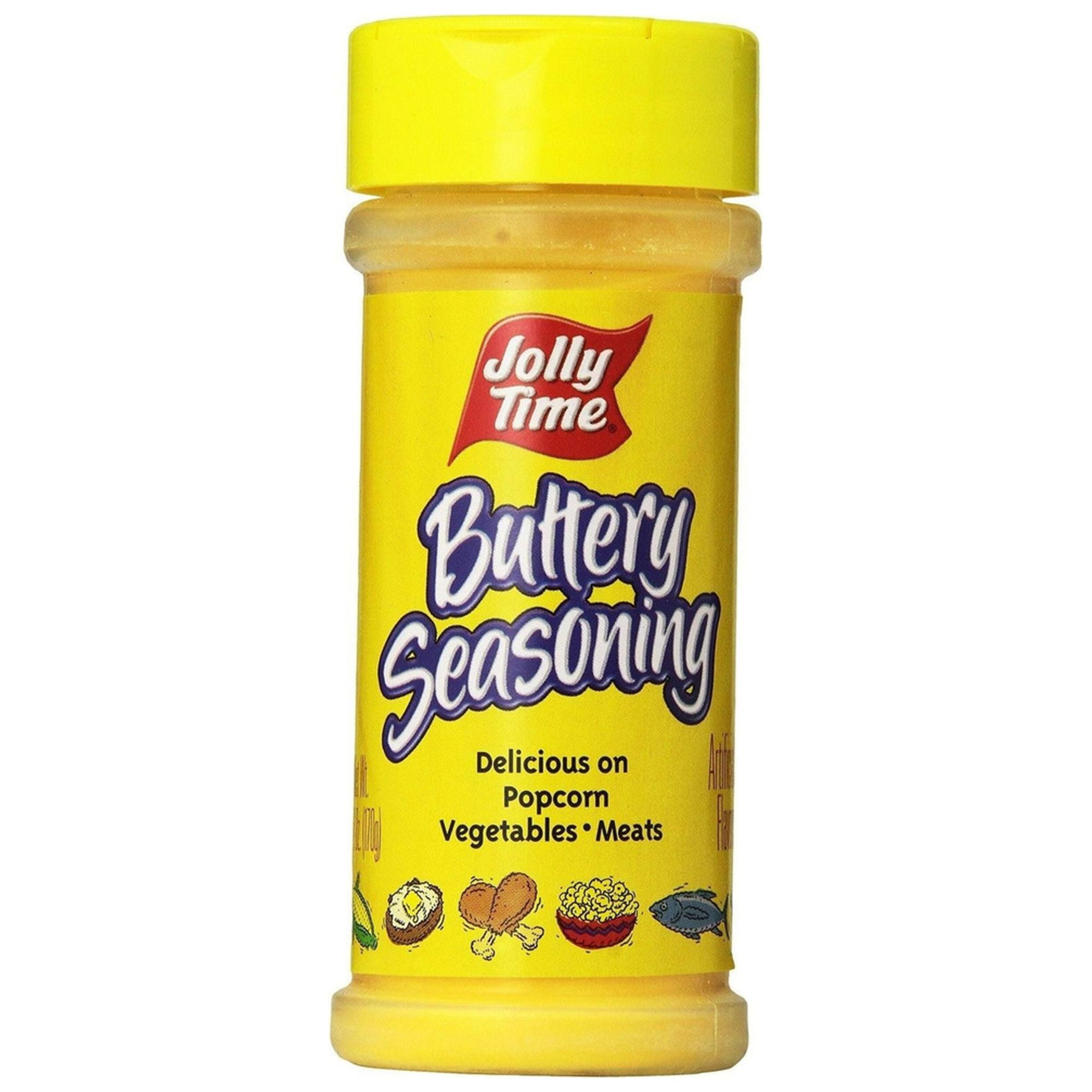 JOLLY TIME Buttery Seasoning - 6oz (Pack of 4) - Walmart.com