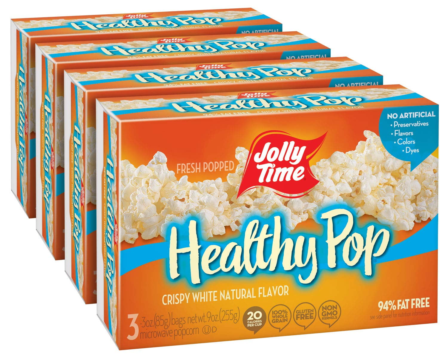 JOLLY TIME Healthy Pop | Low Cal, 94% Fat Free, No Sugar, Cholesterol ...