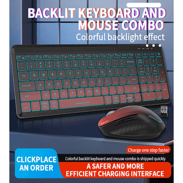 Dell Pro KM5221WBKB-US Wireless Keyboard & Mouse Combo - Black ...