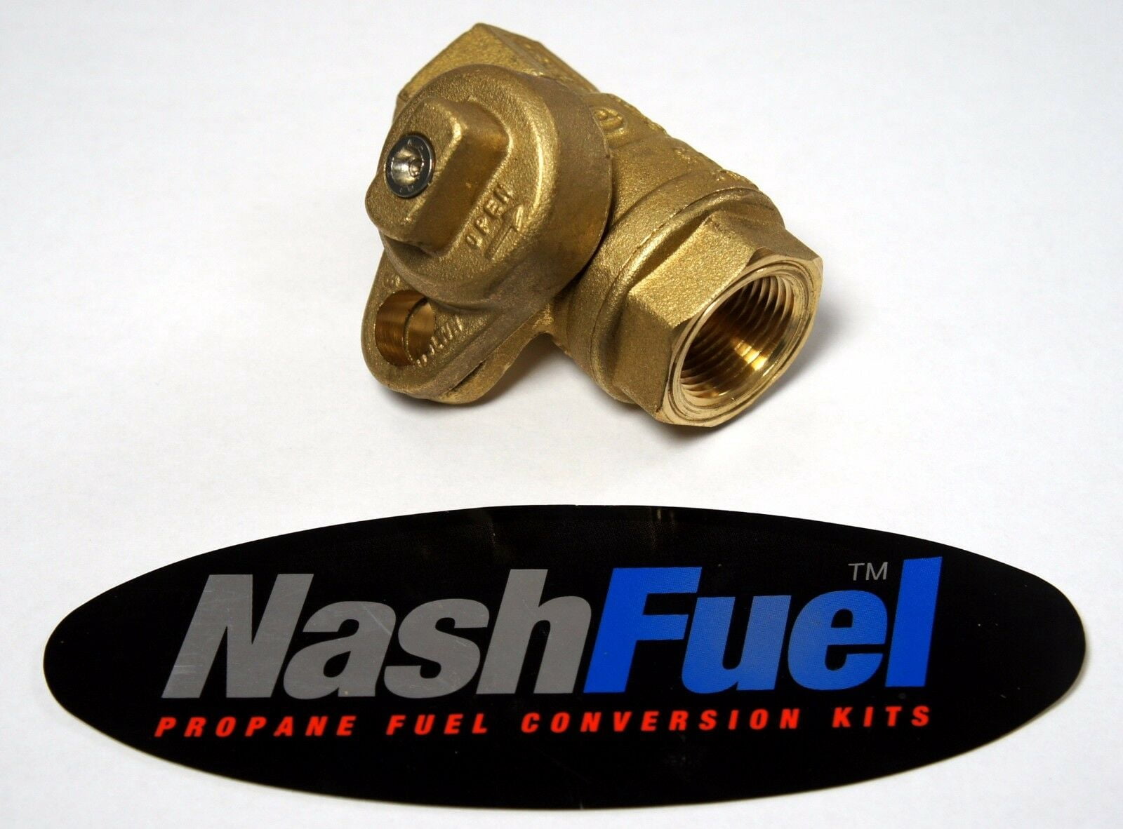 JOMAR 3/4" LOCKING BALL VALVE PROPANE NATURAL GAS AIR FPT NPT HEAVY ...