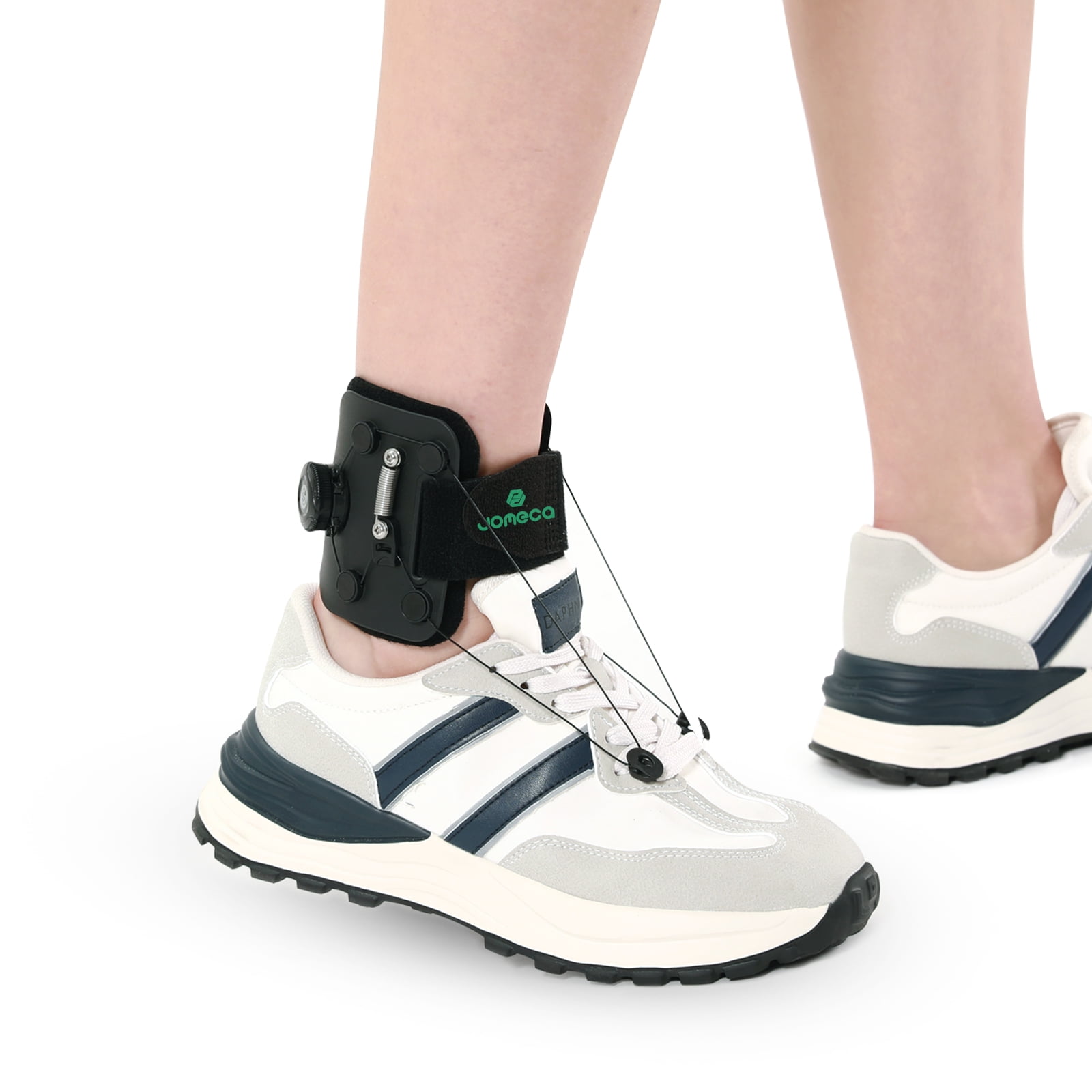 JOMECA Drop Foot Brace with Dual-Knob Adjust Dorsiflexion AFO Foot Drop ...