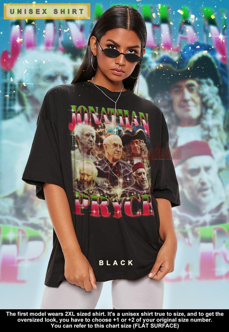 JONATHAN PRYCE Retro T-shirt - Jonathan Pryce Tee, Jonathan Pryce Long ...