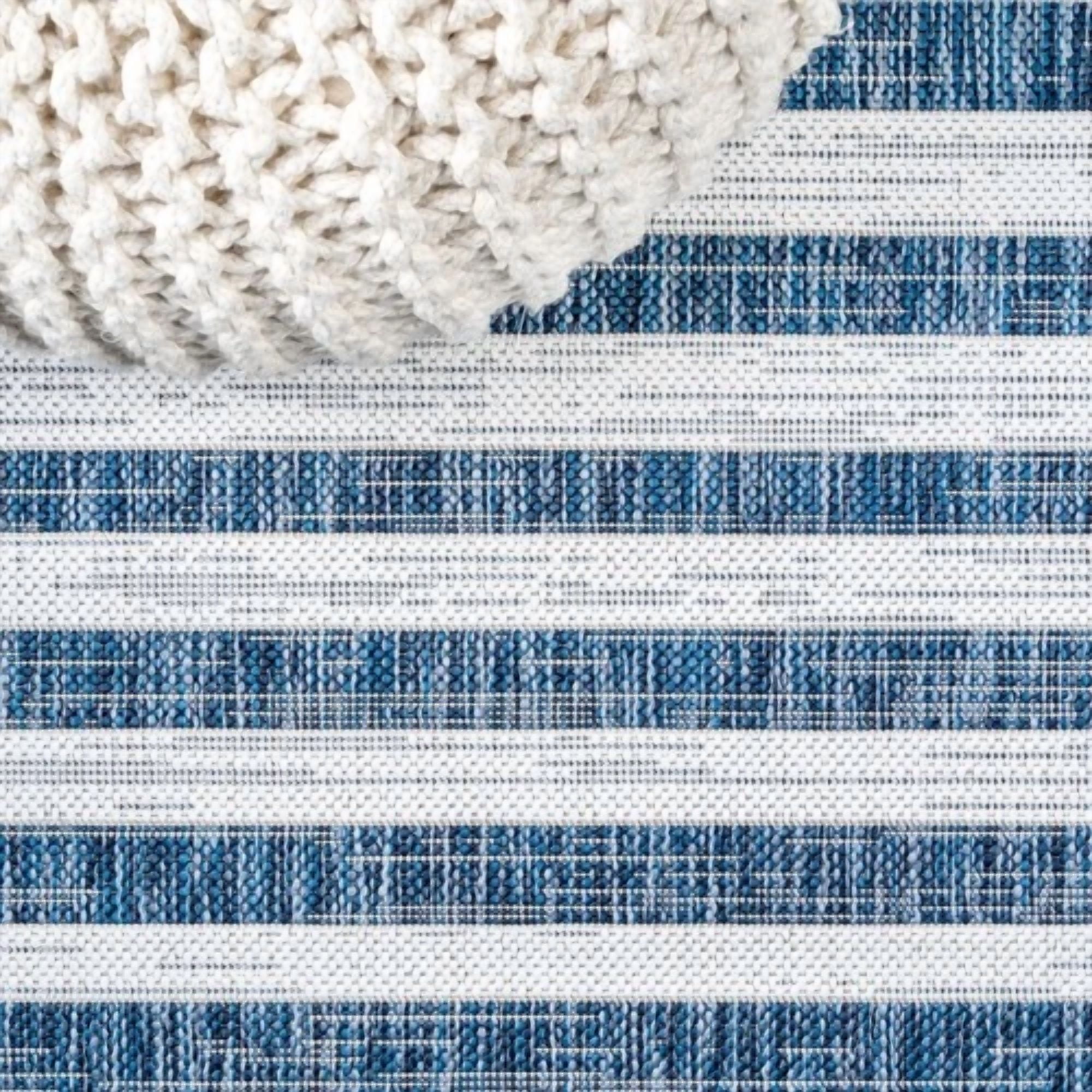 JONATHAN Y Grid Modern Offset Stripe Indoor/Outdoor Area Rug - Walmart.com