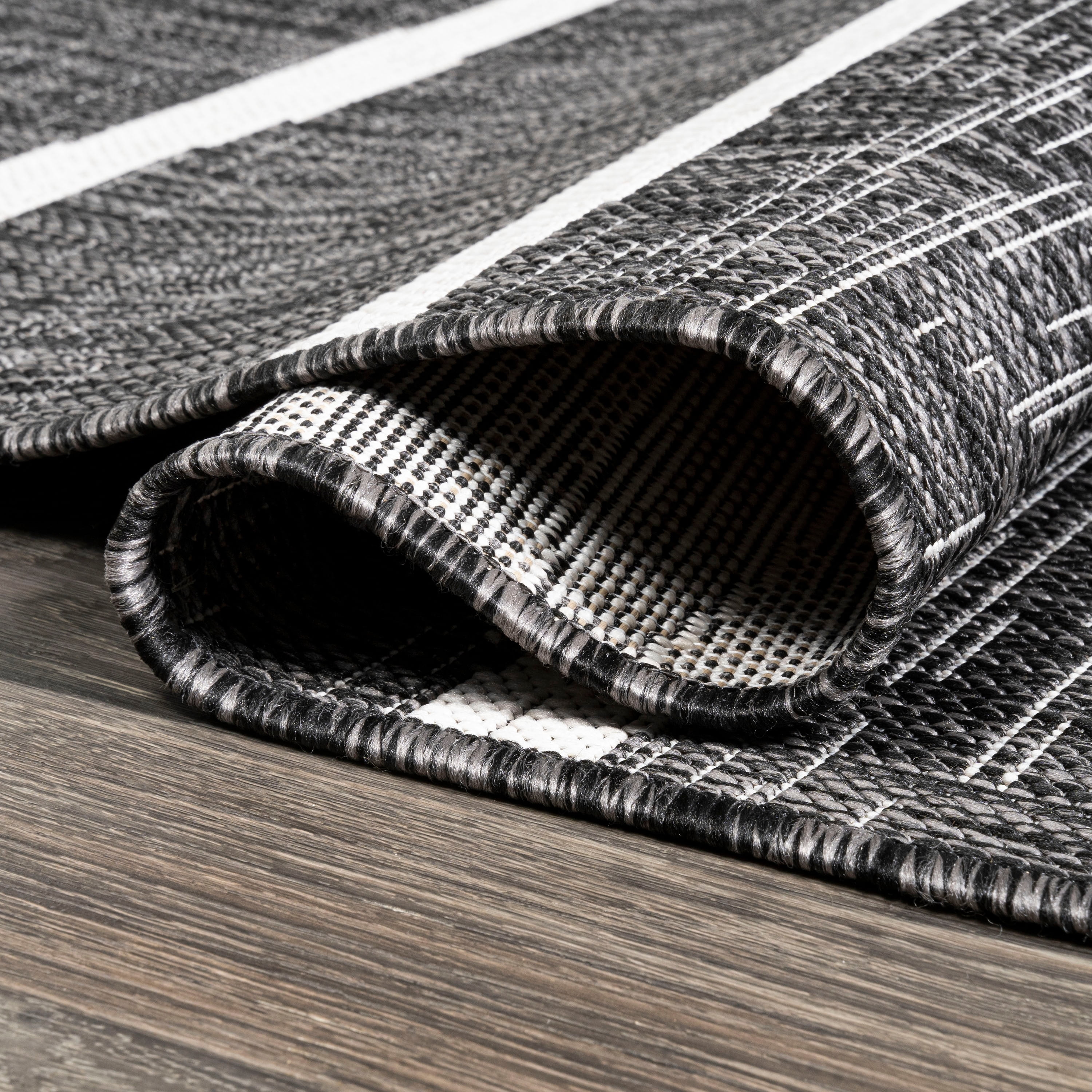 JONATHAN Y JONATHAN Y Andratx Berber Stripe Indoor/Outdoor Area Rug 8 ...